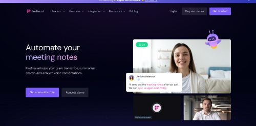 AI Productivity - Fireflies AI - AI Tools Arena